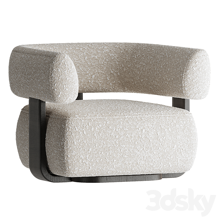 Pax Accent Chair - Arm chair - 3D model