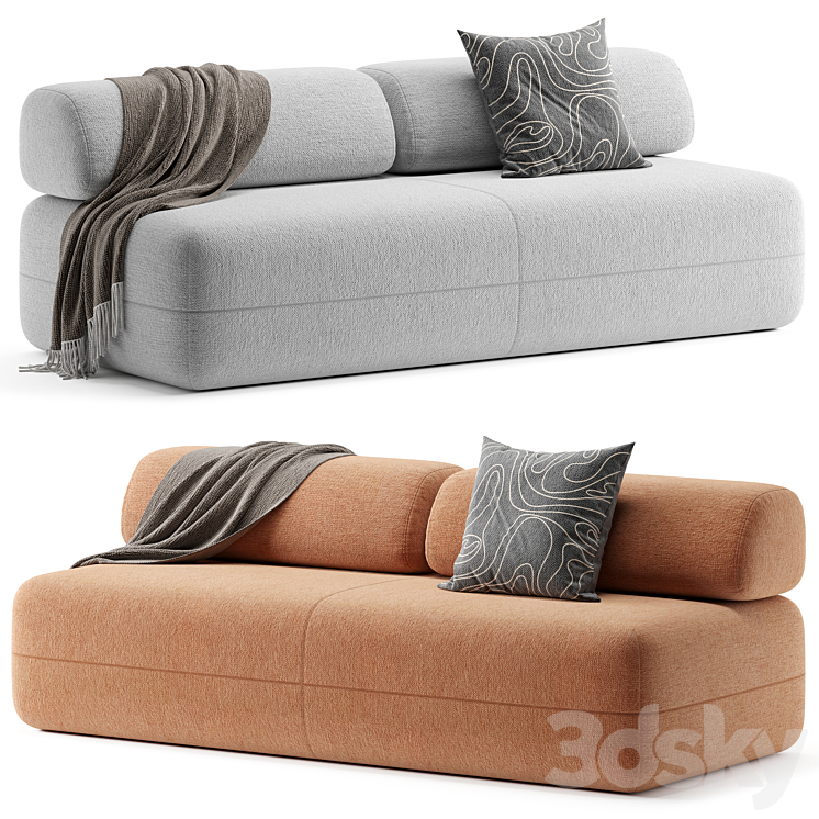 Sofa bed by Kotacompany - Sofa - 3D model