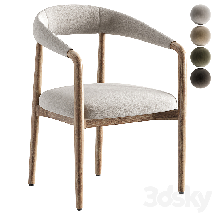 Alvaro chair - Chair - 3D model