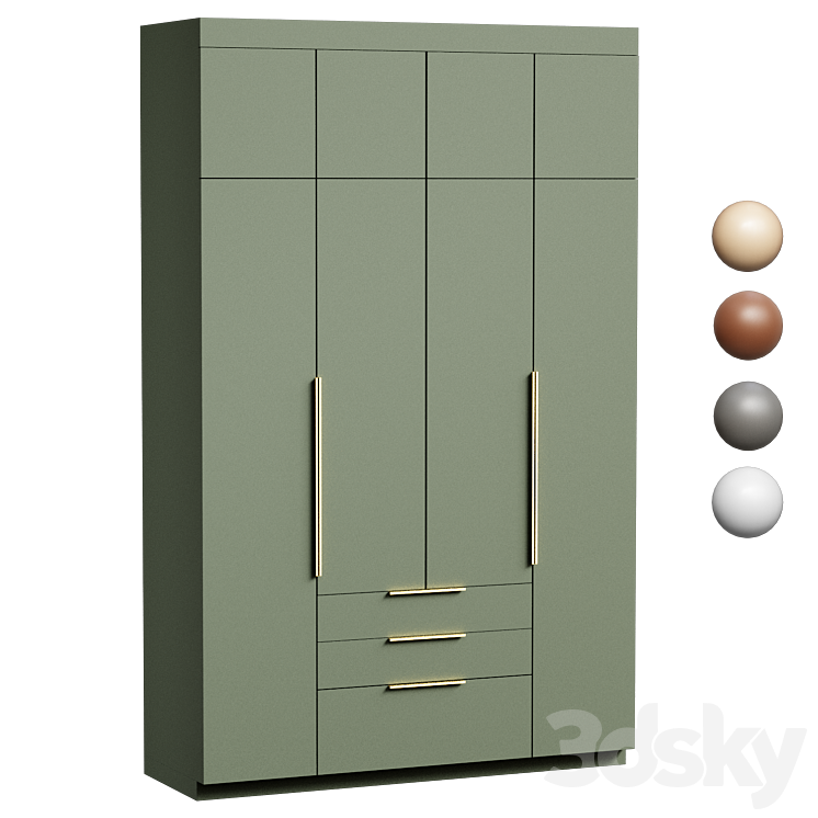 Wardrop IL-3 Cabinet, Made to Order - Wardrobe & Display cabinets - 3D ...