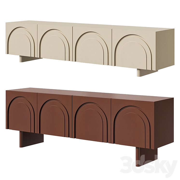 Ana Roque Amos - Sideboard & Chest of drawer - 3D model