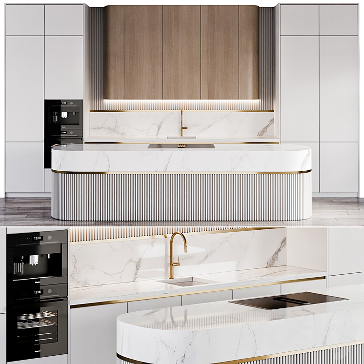 kitchen 128 - Kitchen - 3D model