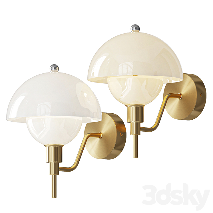 Anchored Orb Wall Lamp - Wall light - 3D model