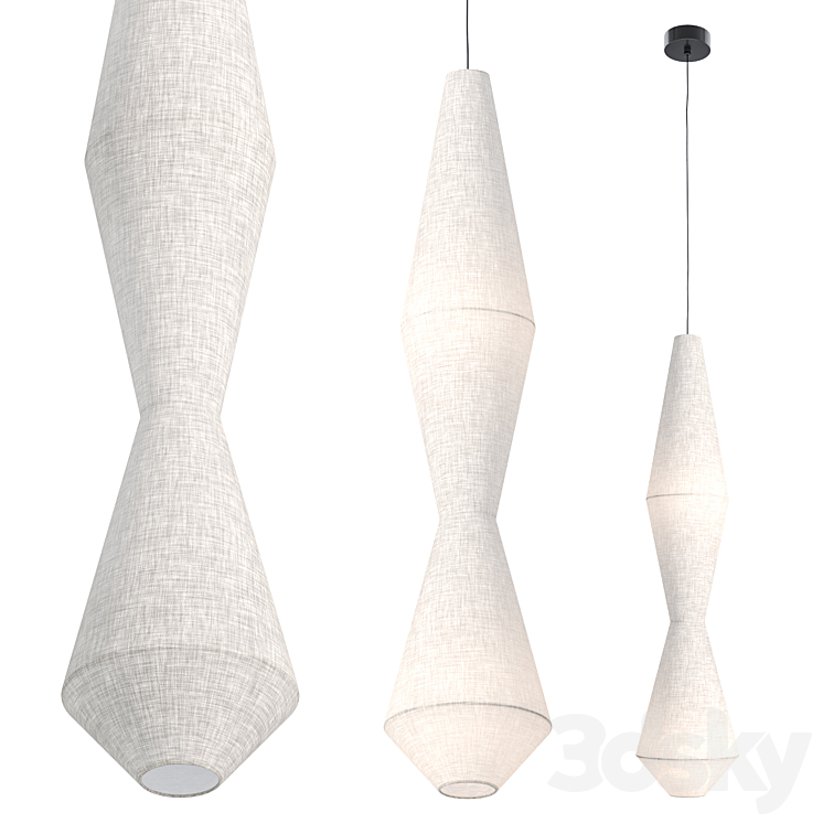 Mayu 04 Pendant - Pendant light - 3D model