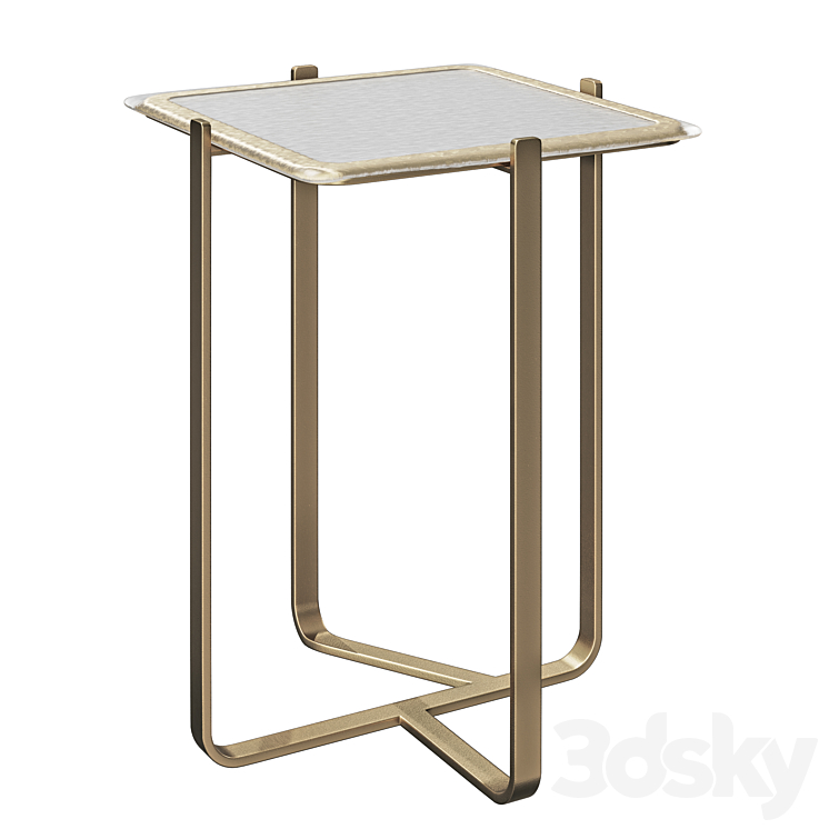 Trevi Side Table Baker 1 - Table - 3D model