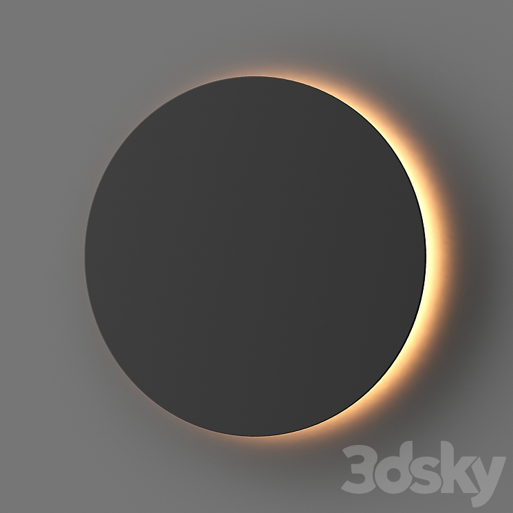 Eclipse Wall OM decorative wall lamp - Wall light - 3D model