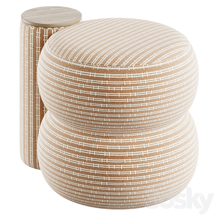 Shift Pouf - Other soft seating - 3D model