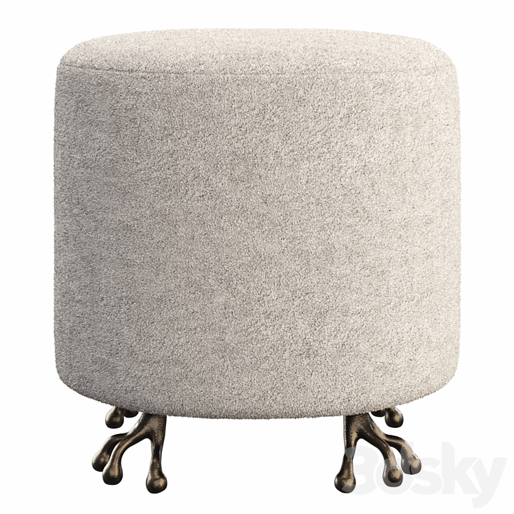 Aline Hazarian - Bakha stool - Other soft seating - 3D model