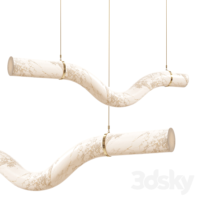 LIBERTY D Pendant light - Pendant light - 3D model