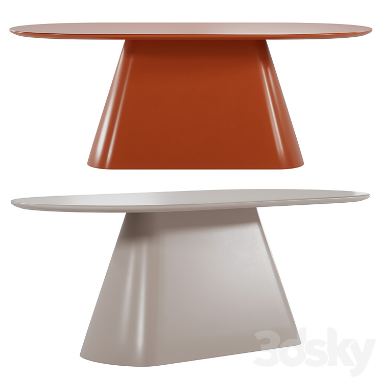 Sade Dining Table by CassaVida - Table - 3D model