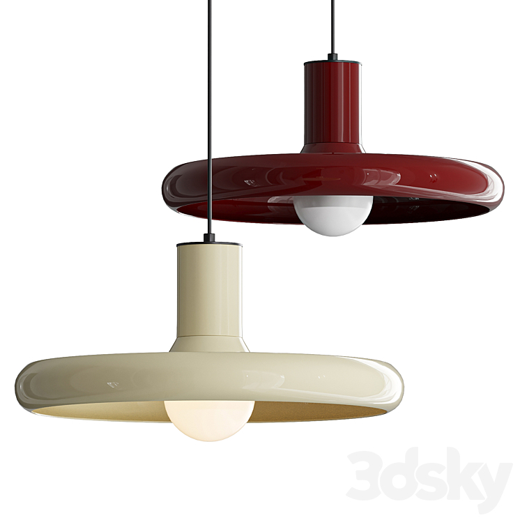 Ebba Ceiling Lamp Ellos Home - Pendant light - 3D model