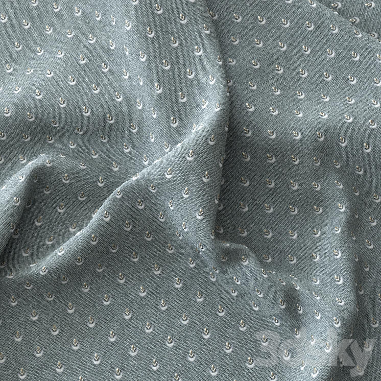 Knitted fabric, PBR 4K JPEG Seamless (2 textures) - Fabric - 3D model