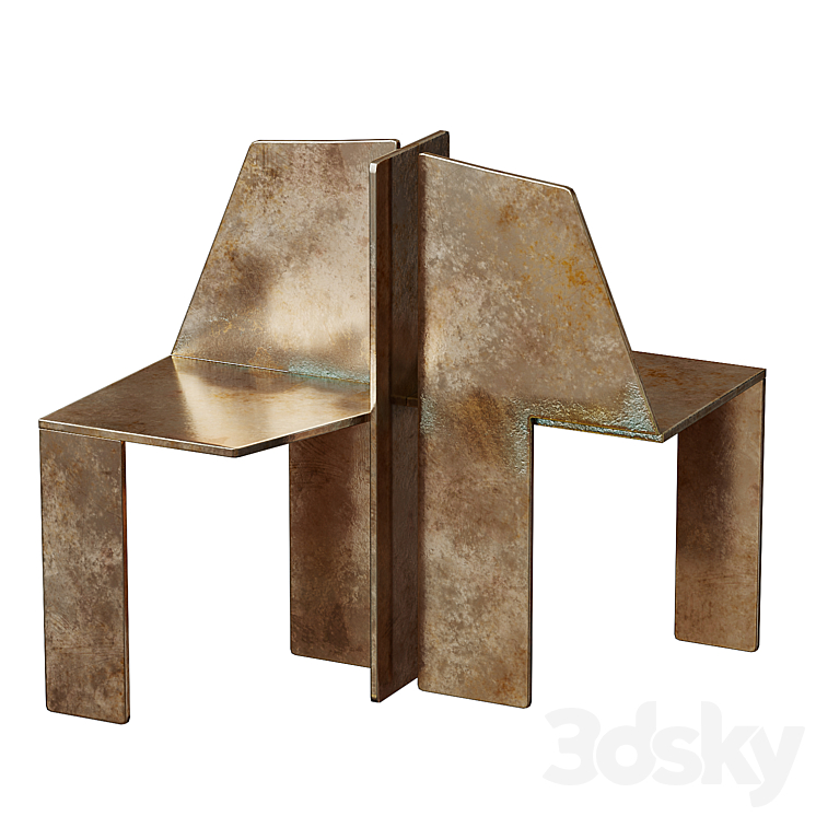 Cadrega Chair by Hessentia - Chair - 3D model