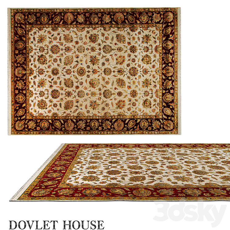 OM Carpet DOVLET HOUSE (art. 23819) - Carpets - 3D model