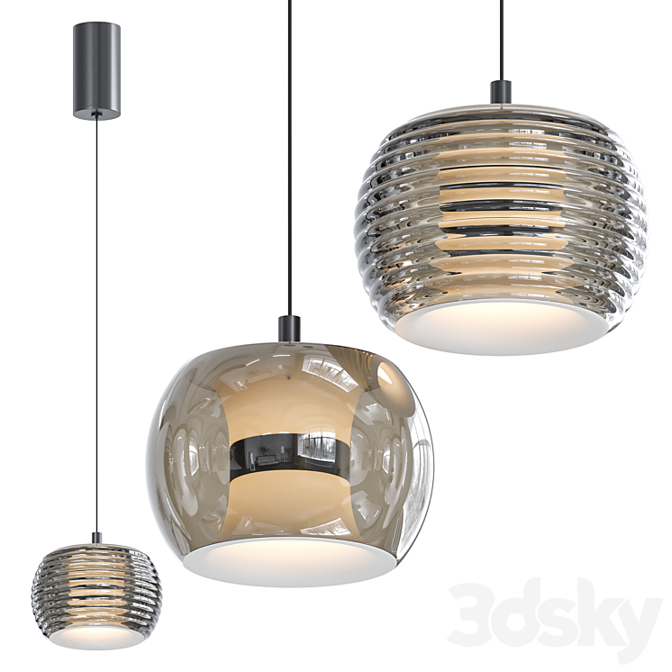 ELISER pendant lamp - Pendant light - 3D model