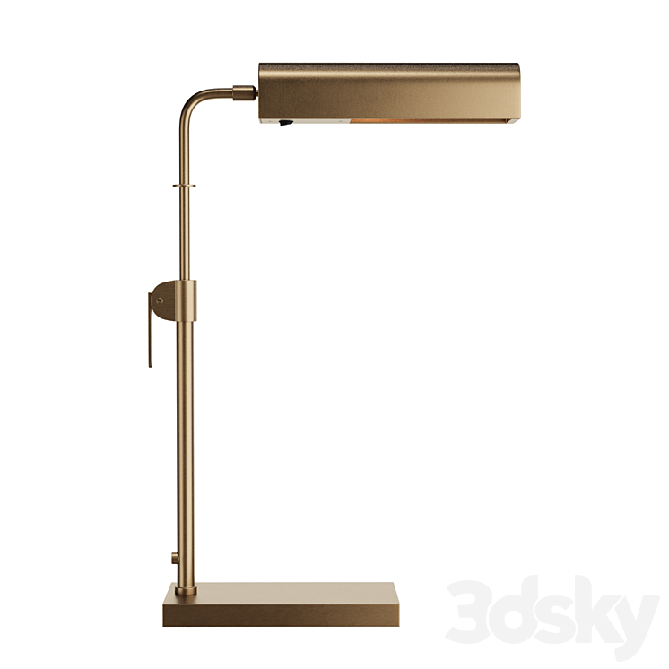 Sherman Task Lamp By Pottery Barn - Table lamp - 3D model