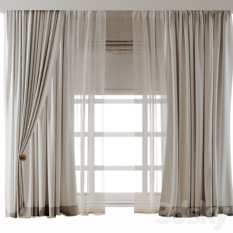 curtain102 - Curtain - 3D model