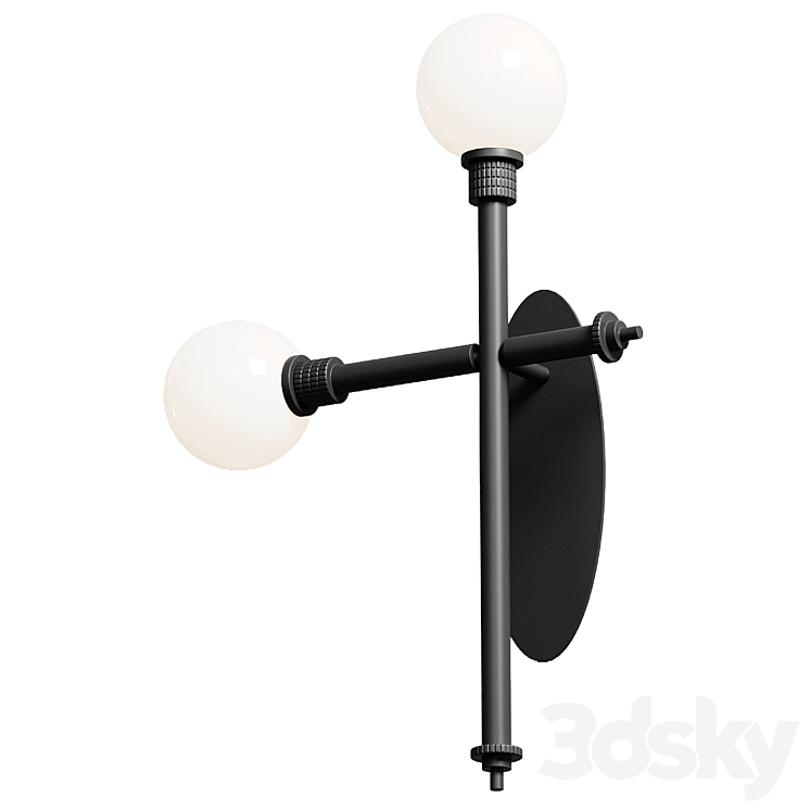 ALPHA WALL LAMP by Visionnaire - Wall light - 3D model