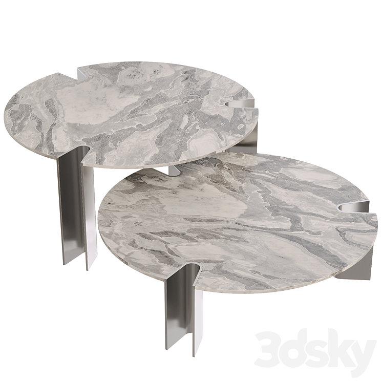 Visionnaire Egmont coffee table - Table - 3D model