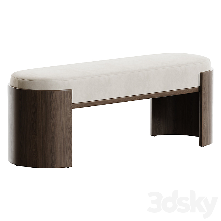 Hug Bench - Other soft seating - 3D model