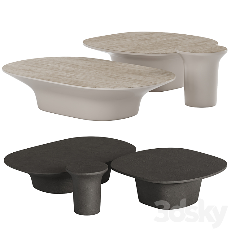 Reef Coffee Tables - Table - 3D model
