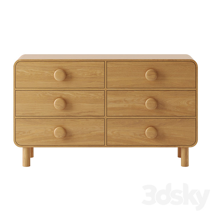 Tabitha 6-Drawer Dresser by Urban Outfitters - Sideboard & Chest of ...