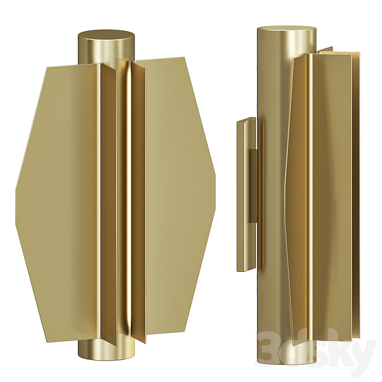 Holly Hunt Sollid Bra - Wall light - 3D model