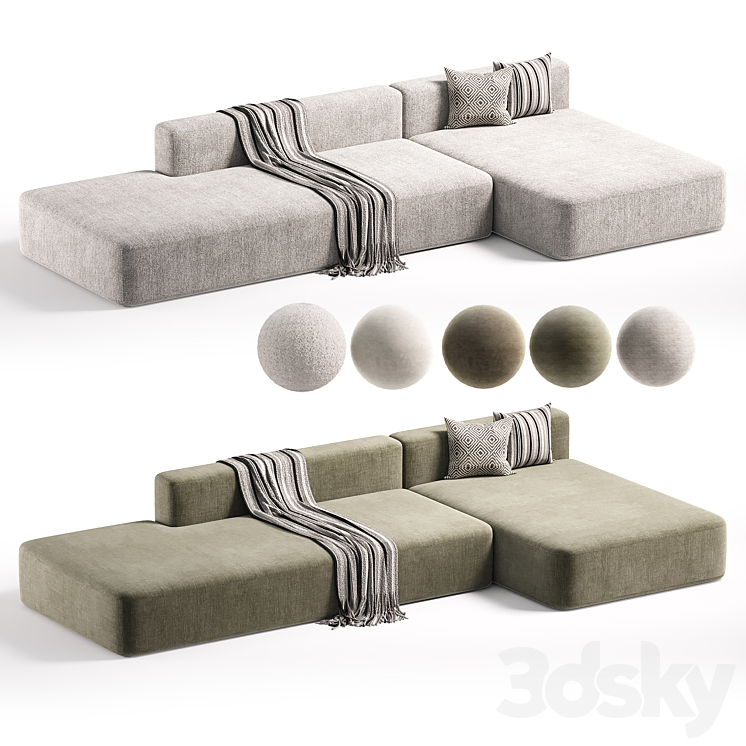 ANA ROQUE INTERIORS - Sofa - 3D model