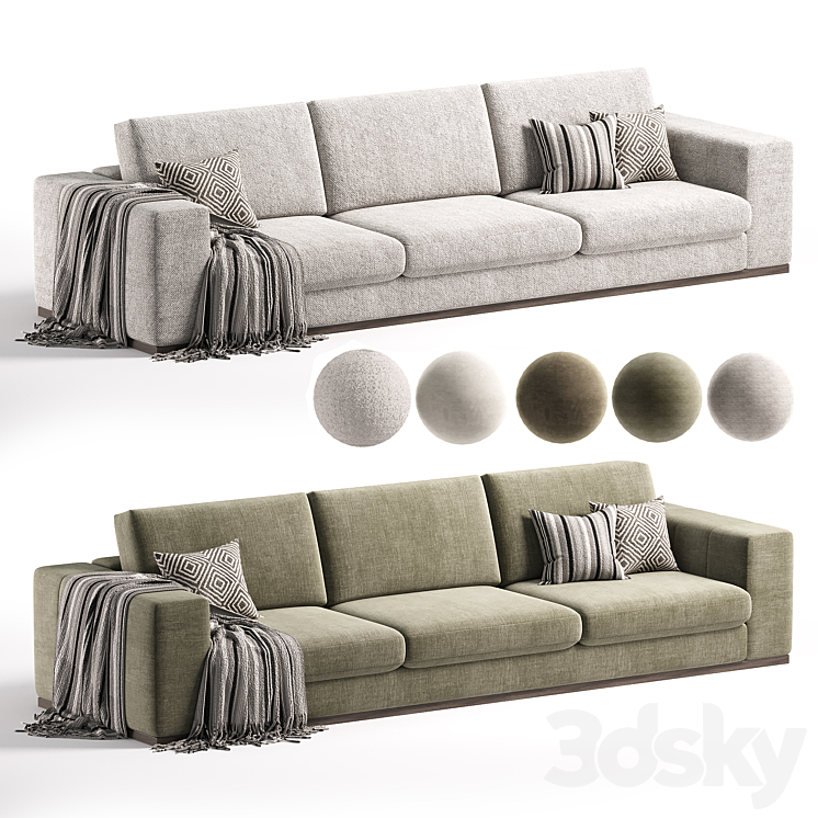 Laskasas CHARLIE - Sofa - 3D model