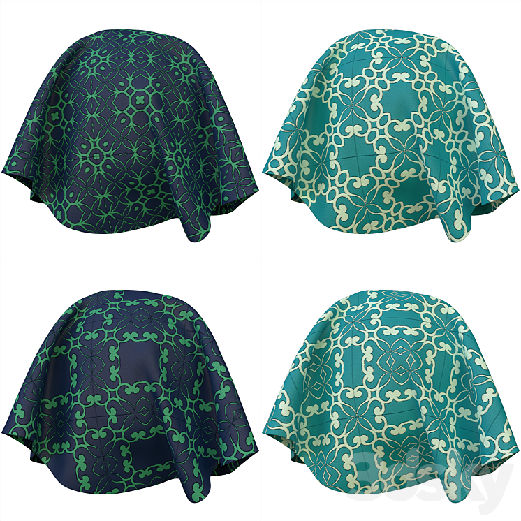 fabric pbr seamless vol 63 - Fabric - 3D model