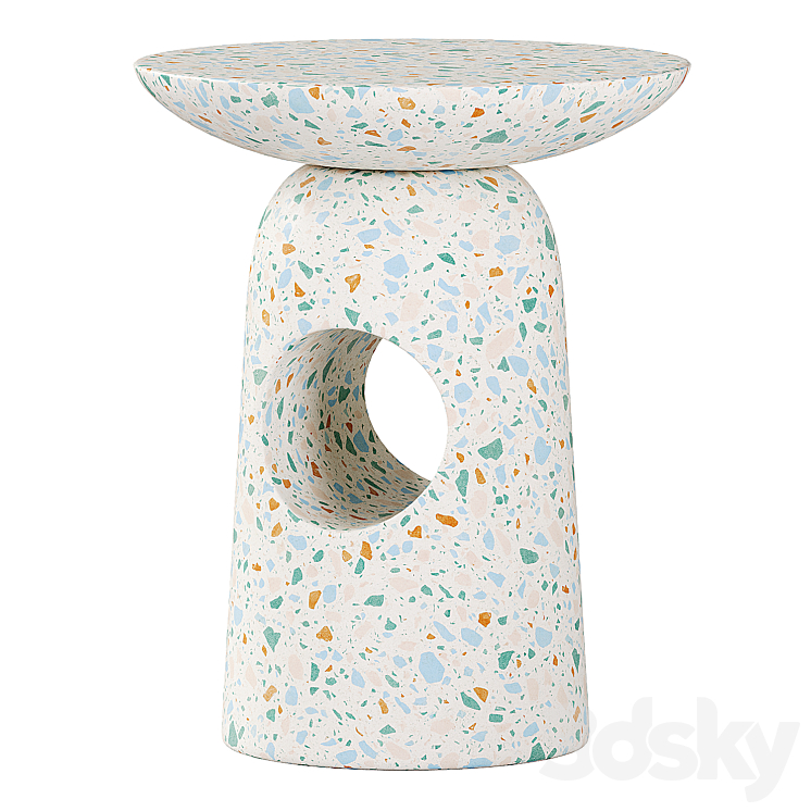 Hew Terrazzo Table - Table - 3D model