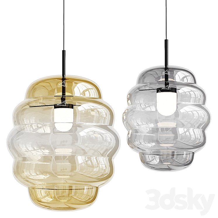 Bomma Blimp Pendant Lamp - Pendant light - 3D model