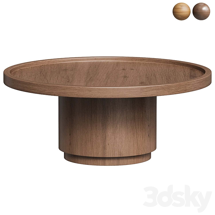 Cohen Coffee Table Natural - Table - 3D model