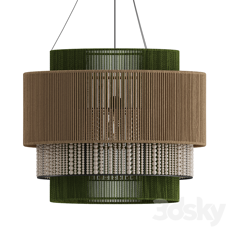 KATE lamp - Pendant light - 3D model