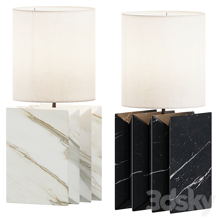 Jman by Burke Decor - Table lamp - 3D model