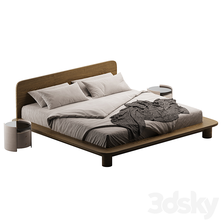 Kiral Bed - Bed - 3D model