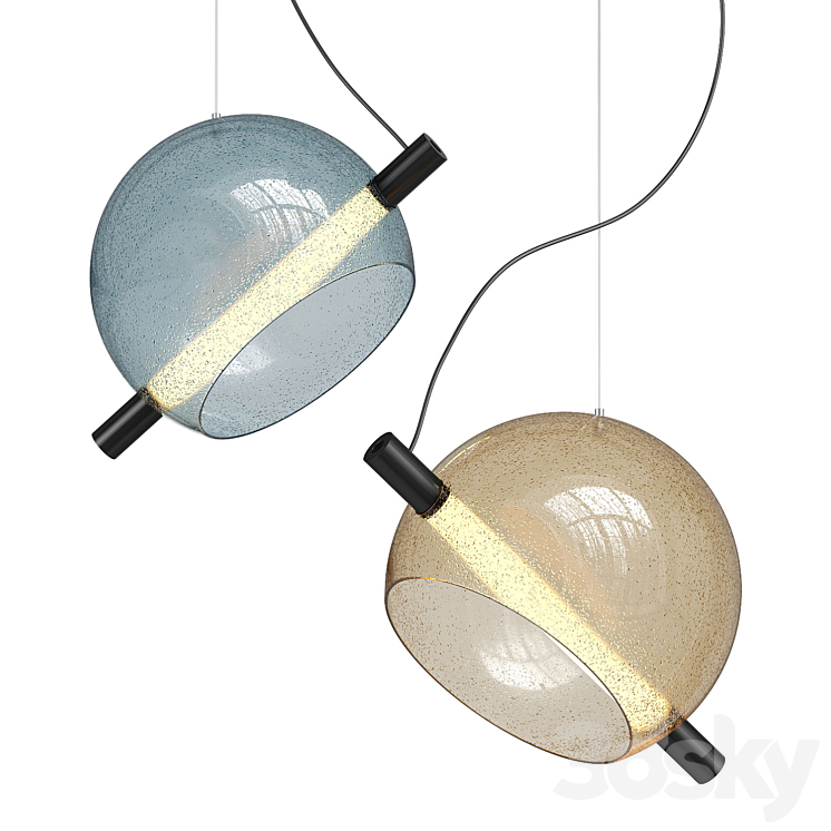 Cattelan Italia Cody Pendant Lamp - Pendant light - 3D model