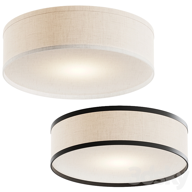 Walker by Visual Comfort Signature - Ceiling lamp - 3D model