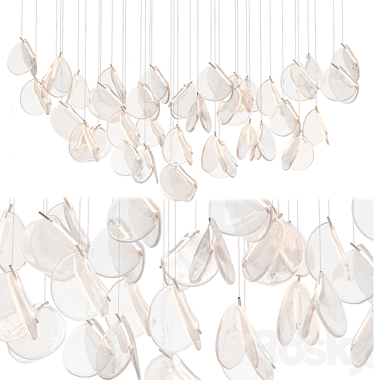 Bocci 141 random lights - Pendant light - 3D model