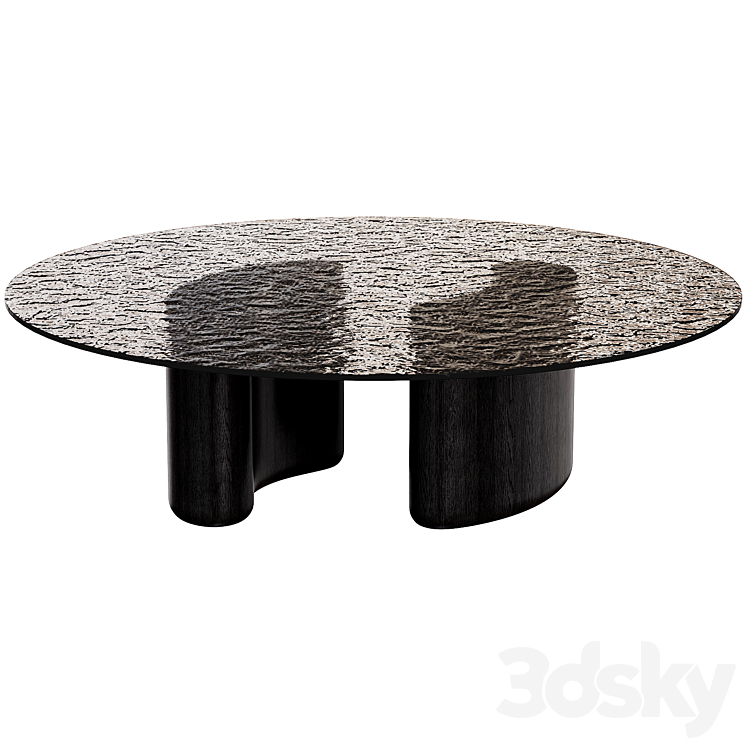 Lake round coffee table - Table - 3D model
