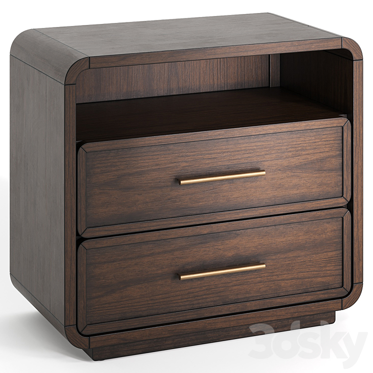 Keenan Nightstand - Sideboard & Chest of drawer - 3D model