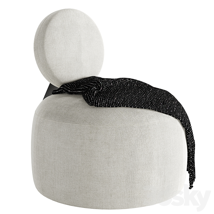 Mochi Armchair - Arm chair - 3D model