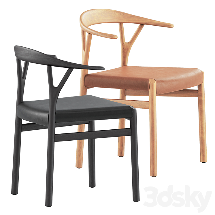 Oslo chairs by Midj - Chair - 3D model
