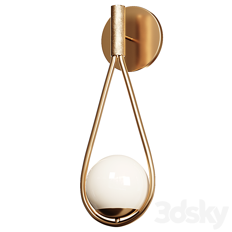 Frato - Saint Moritz - Wall light - 3D model