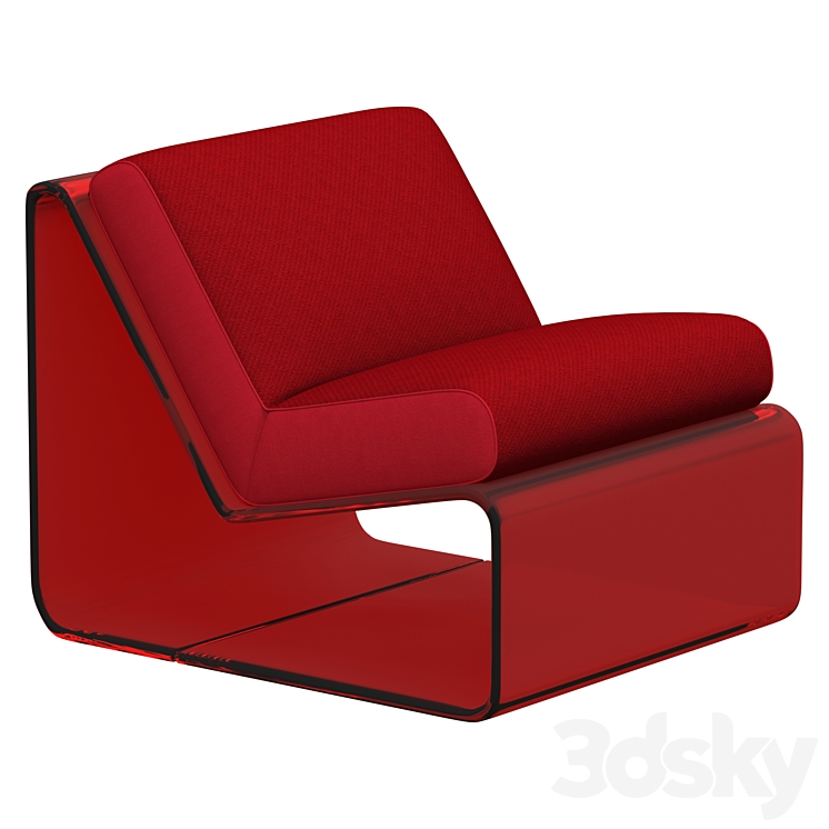 KEN by TM Leader Contract - Arm chair - 3D model