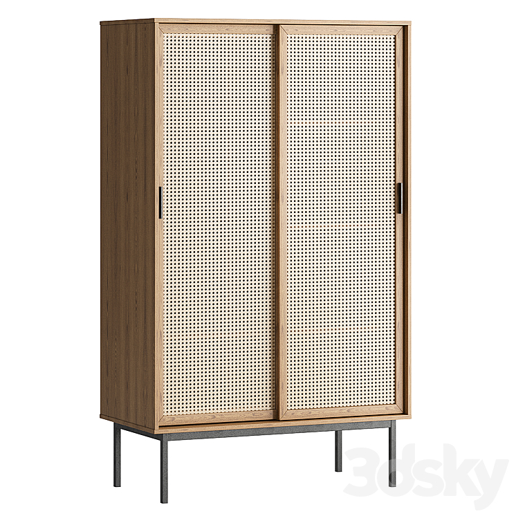 Waska wardrobe with 2 sliding doors - Wardrobe & Display cabinets - 3D ...