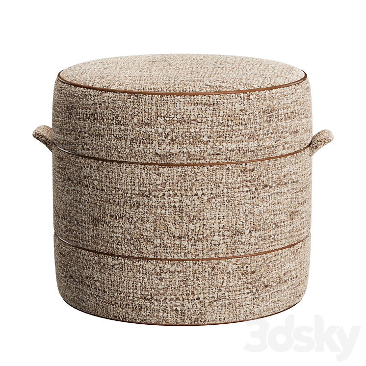Nickey Kehoe Collection pouf - Other soft seating - 3D model
