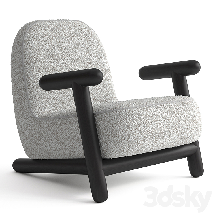 HC28 Maison Bold armchair - Arm chair - 3D model