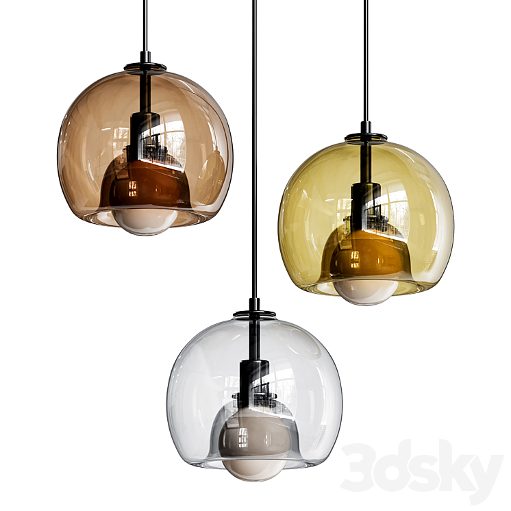 Eres - Pendant light - 3D model