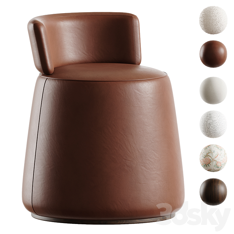 Bull Dining Chair - Chair - 3D model